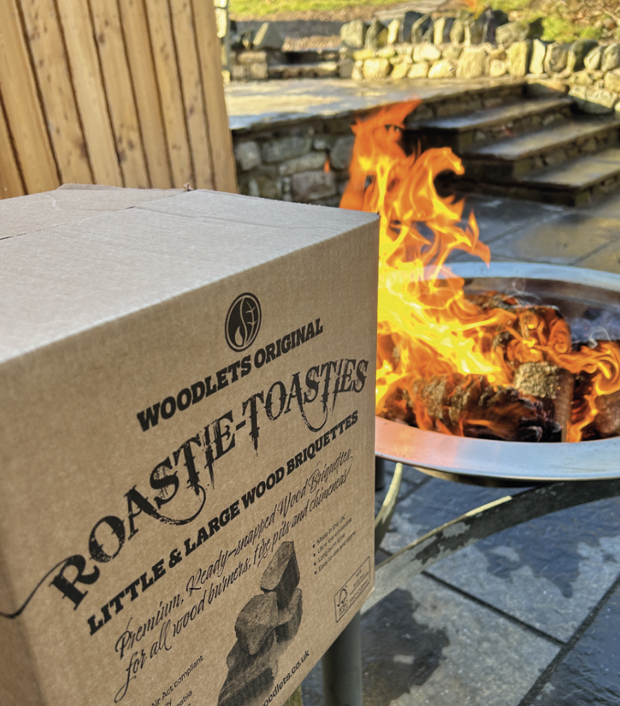 Woodlets Roastie-Toasties | Premium Ready-snapped Briquettes